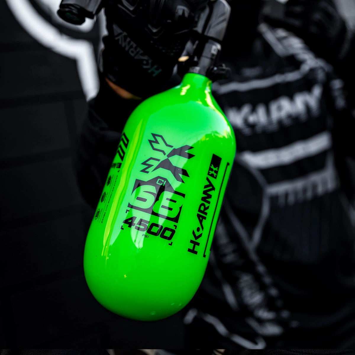 ONLINE ONLY - HK Army 68/4500 RUSH Carbon Fiber Air Tank with Pro Regu ...